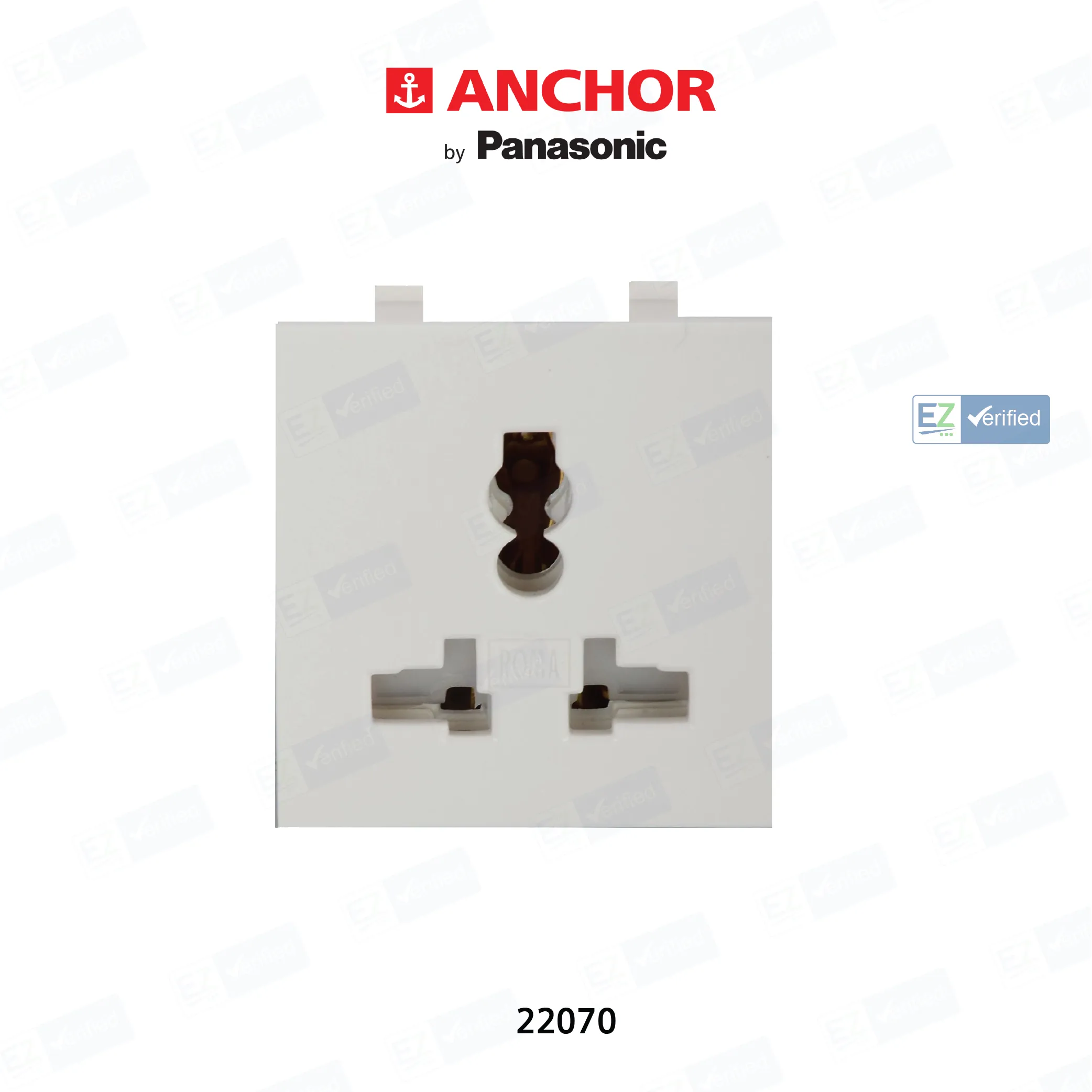 Buy Anchor Roma Classic 13 Amp 3 Pin International Socket Online