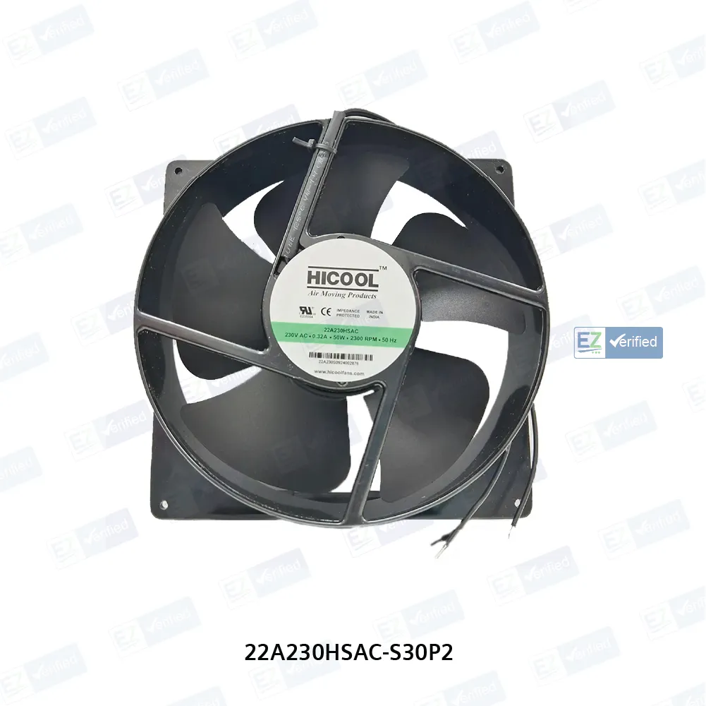 Buy Hicool Compact (AC) 22A230HSAC-S30P2 200 mm Axial Cooling Fan ...