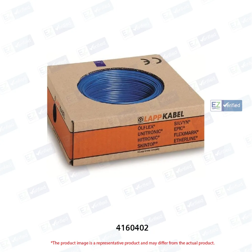 LAPP Olflex Wire MS 2.1 4160402 Single Core Cable, 1.5 Sq Mm, Blue