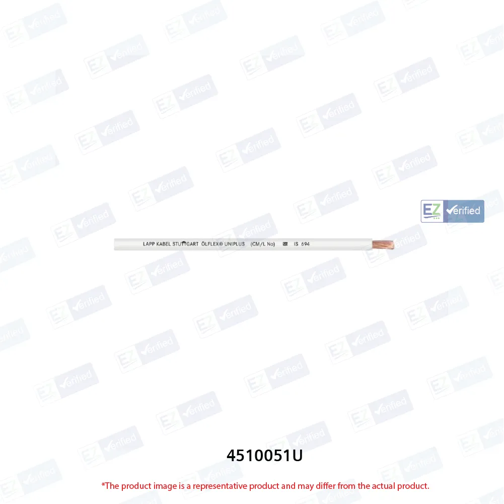 LAPP Olflex Uniplus 4510051U Single Core Flexible Copper Cable, 0.5 Sq ...