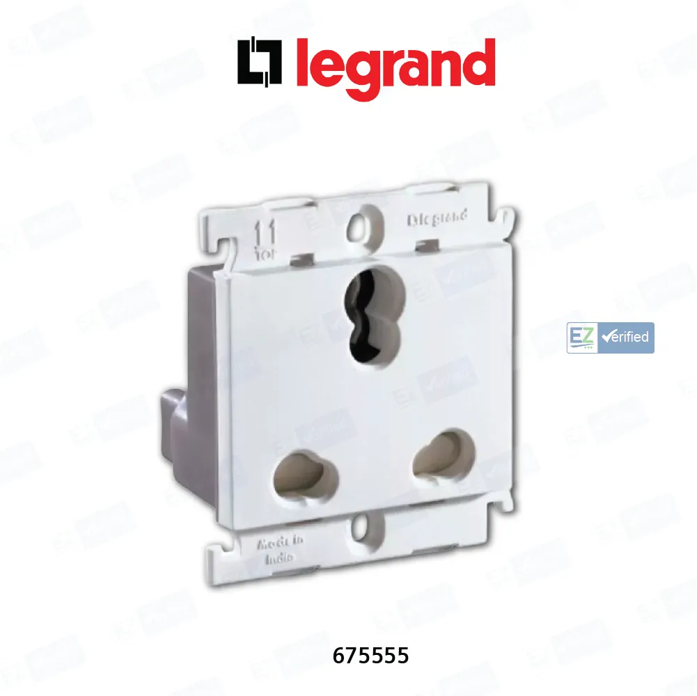 Buy Legrand Mylinc 16 Amp 3 Pin Twin Socket Online at Special Price