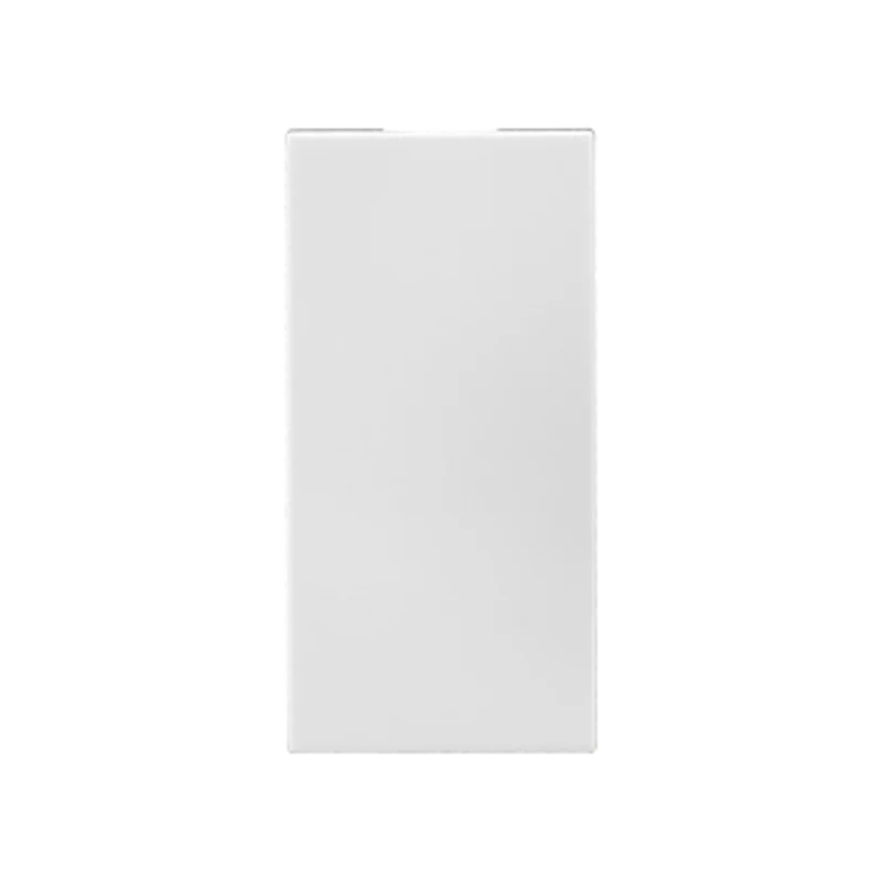 Legrand Allzy White Blank Plate, 1 Module