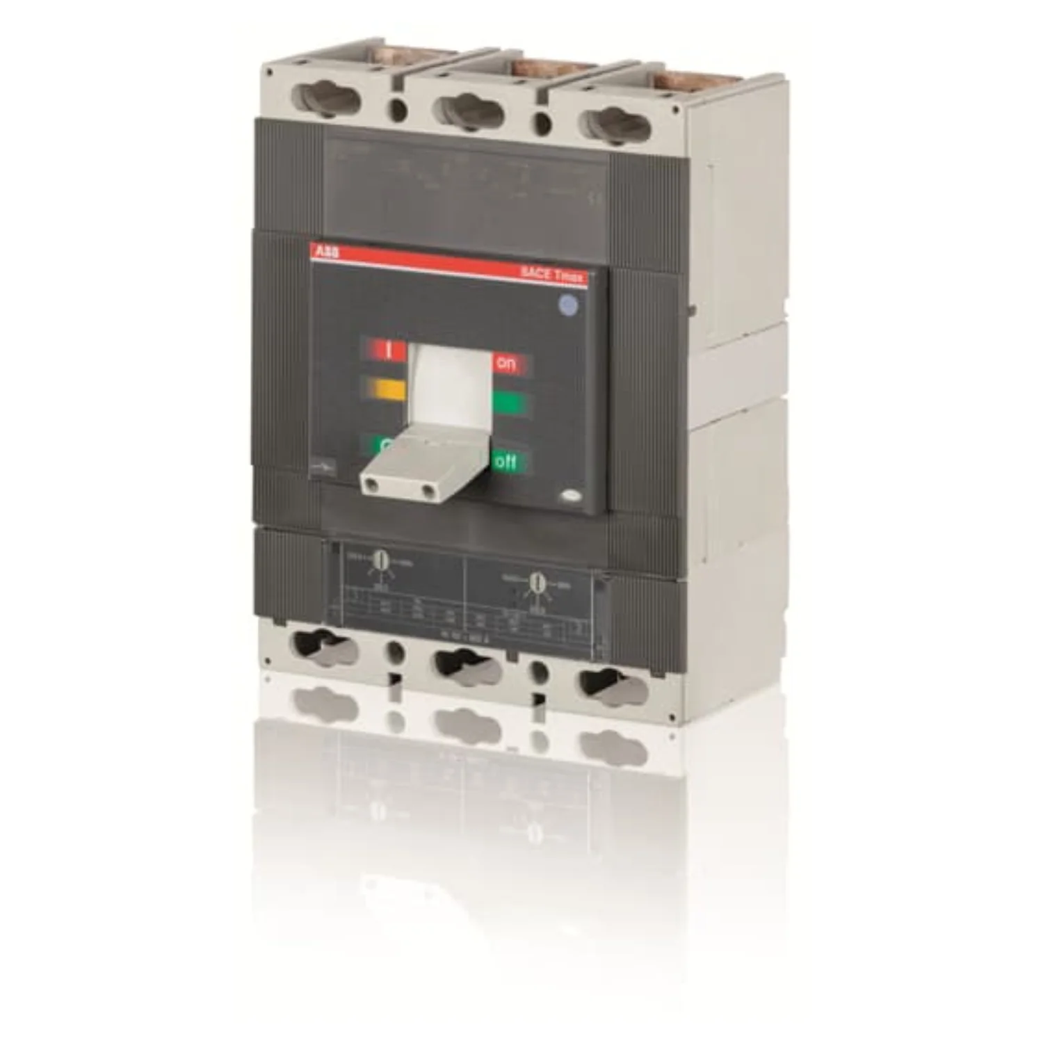 ABB Tmax T6 1SDA060268R1 MCCB, 800 Amp, 3 Pole, 36 kA, Adjustable/Variable