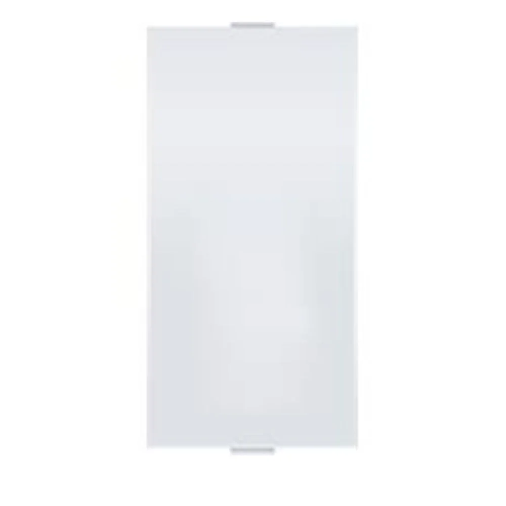 Anchor Ziva White Blank Plate, 1 Module