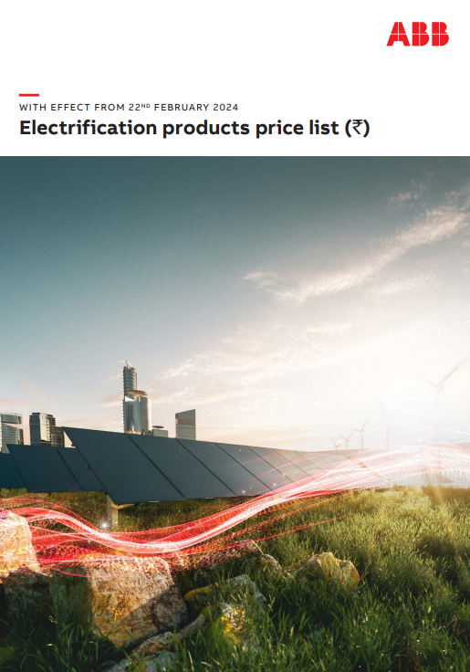 ABB Electrical Products Price List & Technical Data Sheet Catalogue ...