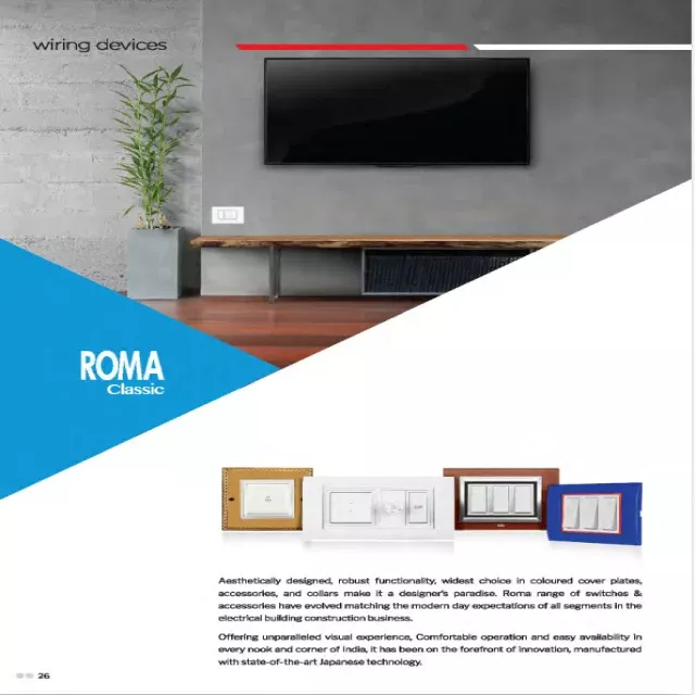 Download Anchor Roma Classic Catalogue PDF |Eleczo.com