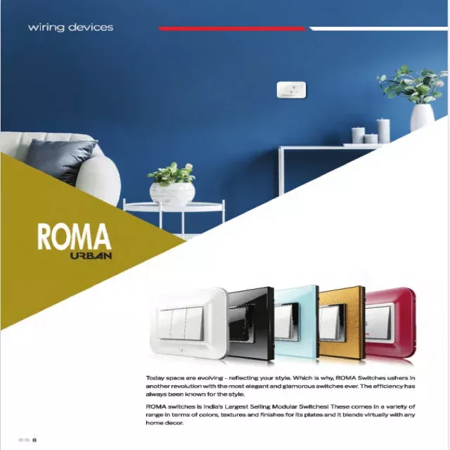 Download Anchor Roma Urban Catalogue PDF |Eleczo.com