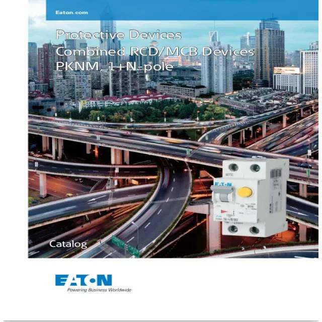 Download Eaton PKNM RCBO Catalogue PDF |Eleczo.com