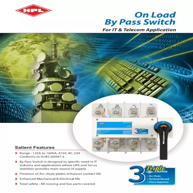 Download HPL Bypass Switch Catalogue PDF |Eleczo.com