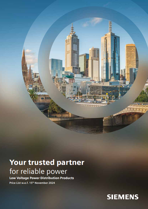 Siemens Electric Products Price List & Technical Data Sheet Catalogue ...