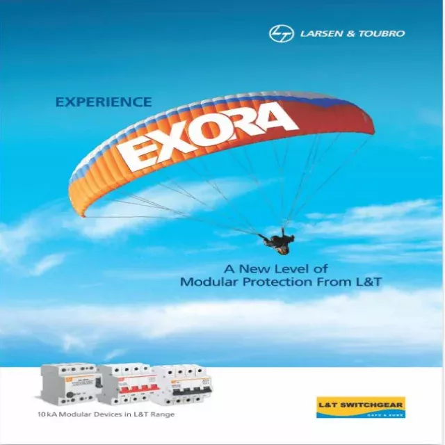 Download L&T Switchgear Exora MCB Catalogue PDF |Eleczo.com