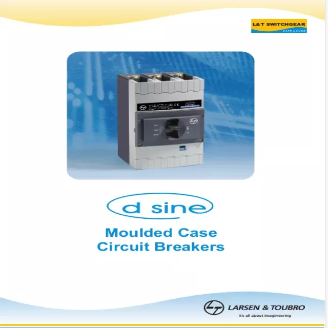 Download L&T Switchgear D Sine MCCB Catalogue PDF |Eleczo.com