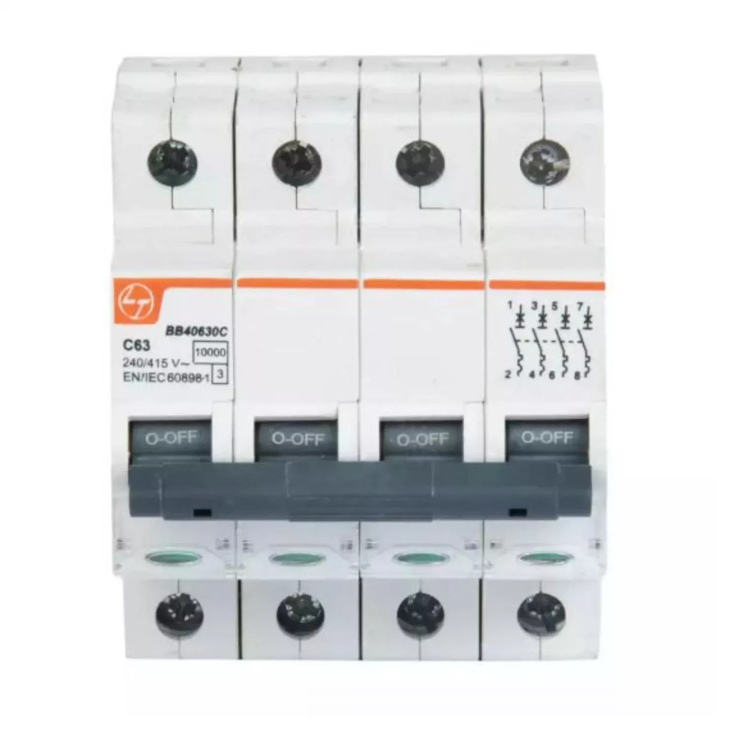 Buy 63 Amp 4 Pole MCB Online at Special Price |Eleczo.com