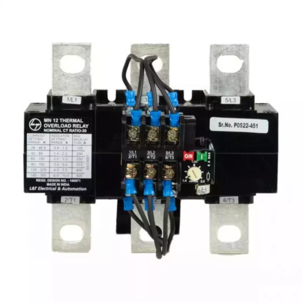 Download L&T Switchgear Overload Relay Catalogue PDF |Eleczo.com