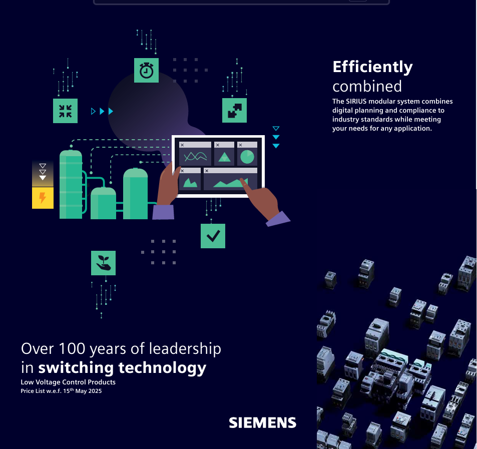 Siemens Electric Products Price List & Technical Data Sheet Catalogue ...