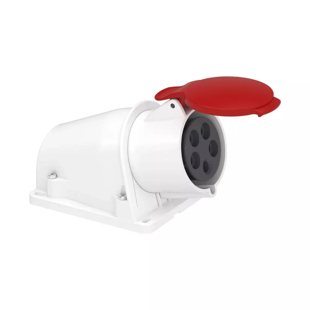 Buy 32 Amp Industrial Sockets Online at Best Price in India |Eleczo.com