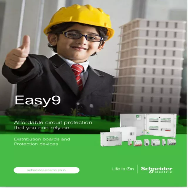 Download Schneider Easy9 Distribution Board Catalogue PDF |Eleczo.com