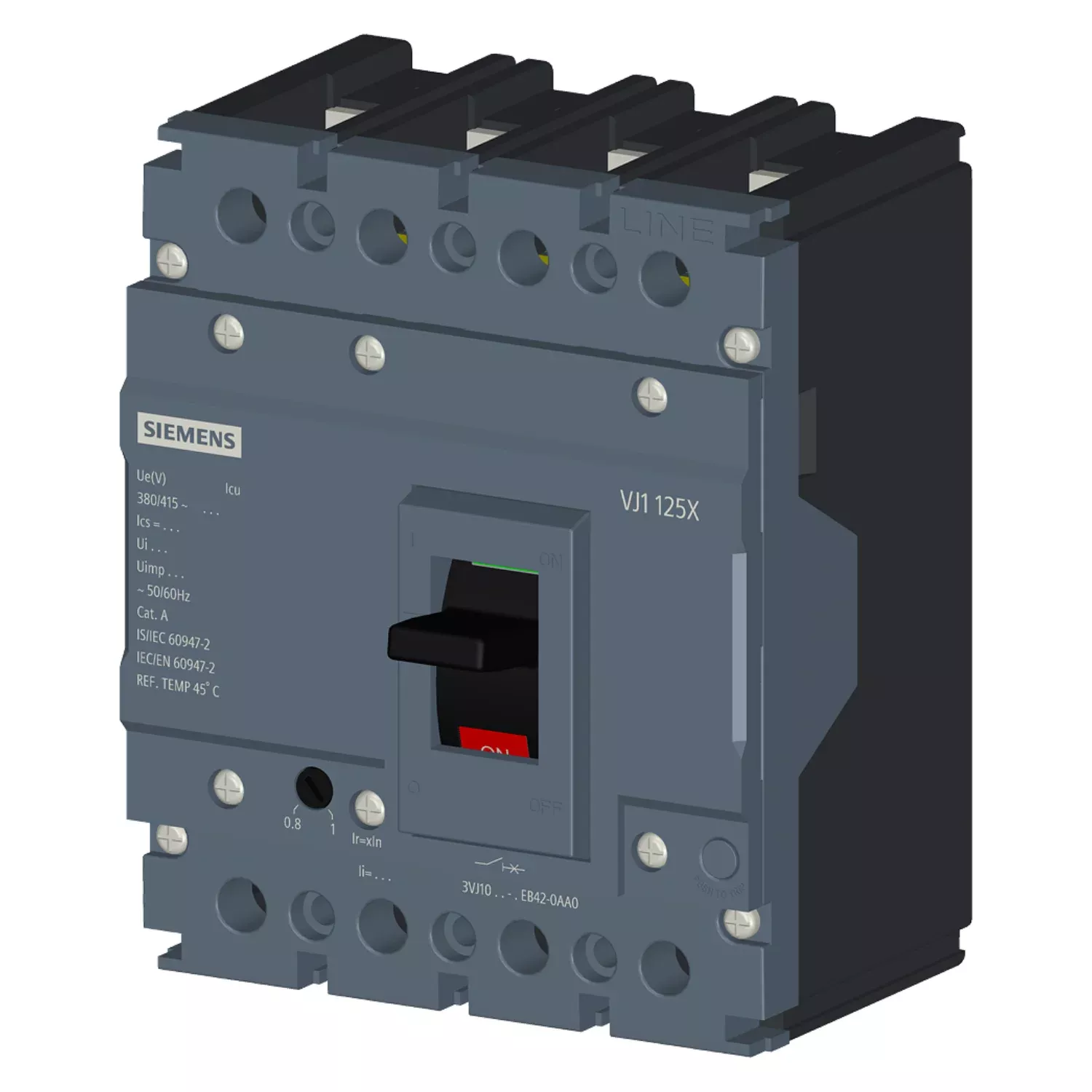 Buy 250 Amp 4 Pole MCCB Online at Special Price |Eleczo.com