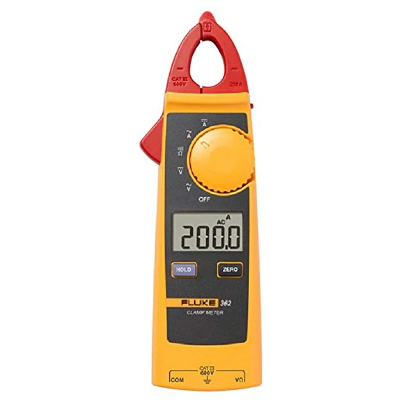 Buy Fluke 362 200 A AC/DC 600 V AC/DC Digital Clamp Meter Online