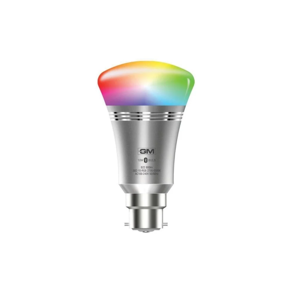 Buy GM Glitz 10 Watt RGBWW LED Smart Bluetooth Bulb Online at Lowest Price