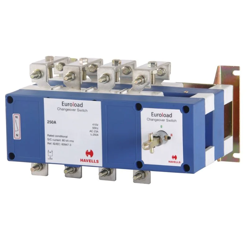 Buy Havells Euroload IHCNFO0800 800 Amp 4 Pole Changeover Switch Online