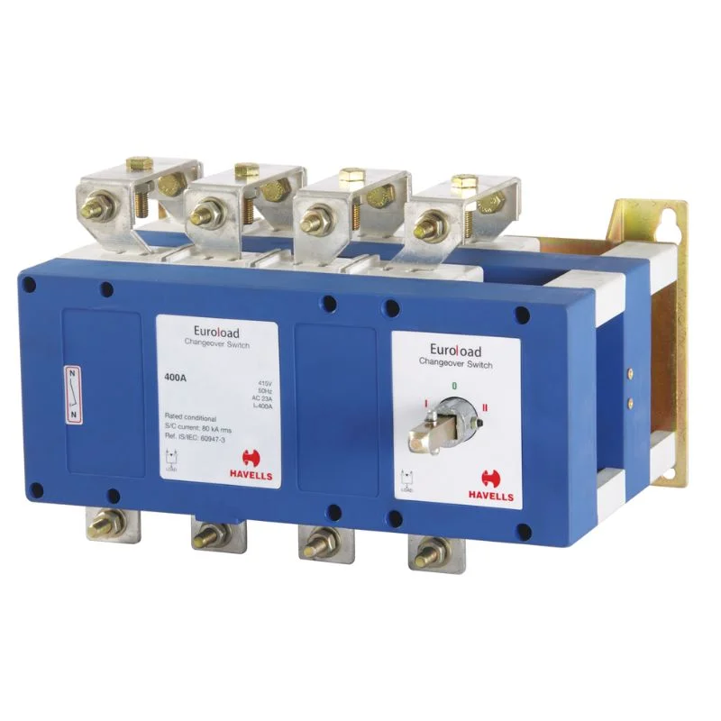 Buy Havells Euroload IHCNFO0400 400 Amp 4 Pole Changeover Switch Online