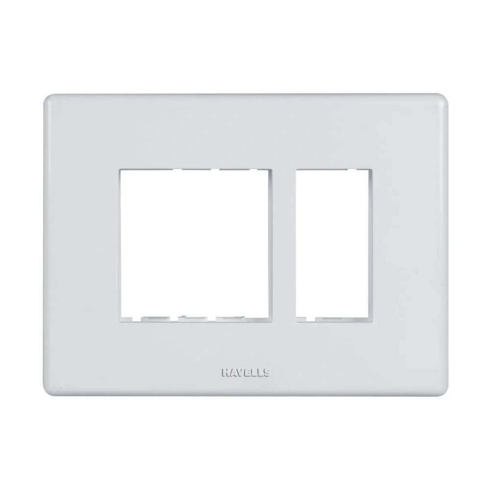 Havells Crabtree Fabio 3 Module Classic White Modular Combined Cover Plate