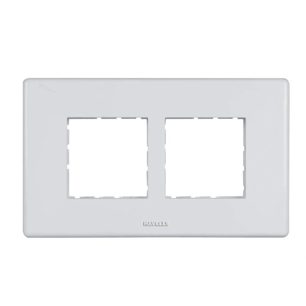 Havells Crabtree Fabio 4 Module Classic White Modular Combined Cover Plate