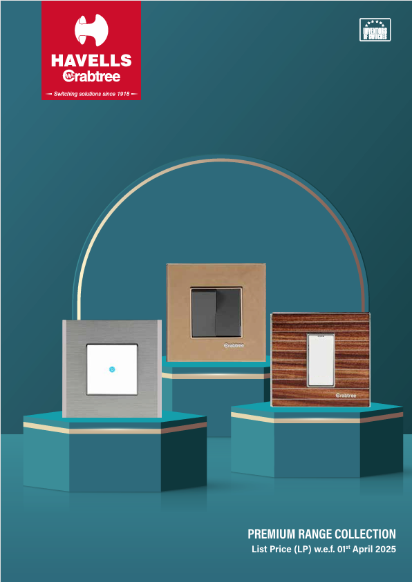 Havells Switches, Sockets & other Products Price List PDF Download |Eleczo