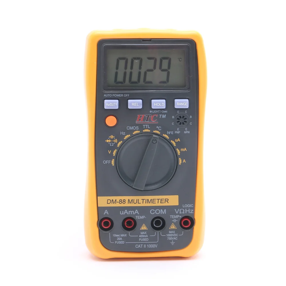 Buy HTC DM-88 750 V AC 1000 V DC 20A AC/DC Logic Digital Multimeter