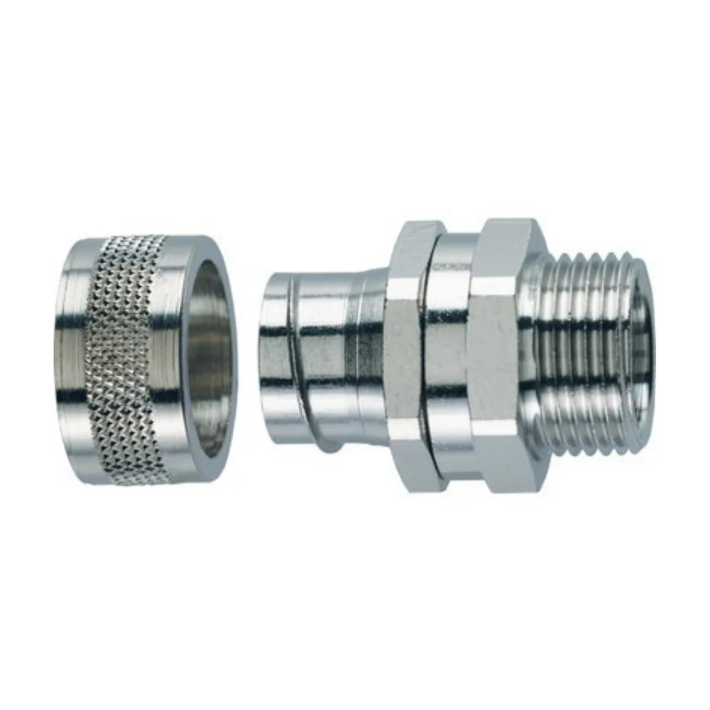LAPP Silvyn LGS-2 55502780 PG36 Conduit Gland, 40 Size, Nickel-Plated ...