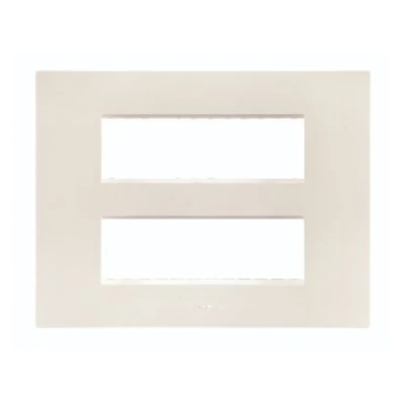 Legrand Lyncus 12 Module Classic White Cover Plate With Frame