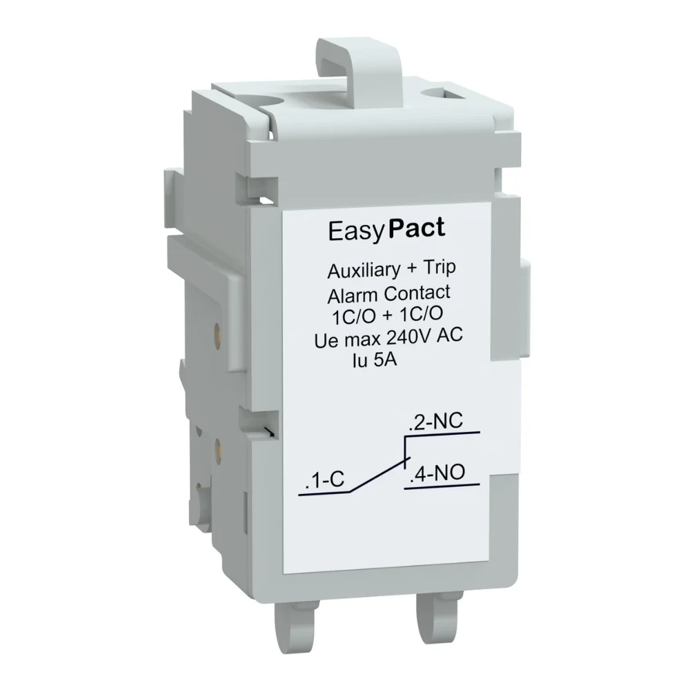 Schneider Electric Auxiliary Contact 1 C/O + TAC 1 C/O, Suitable For ...