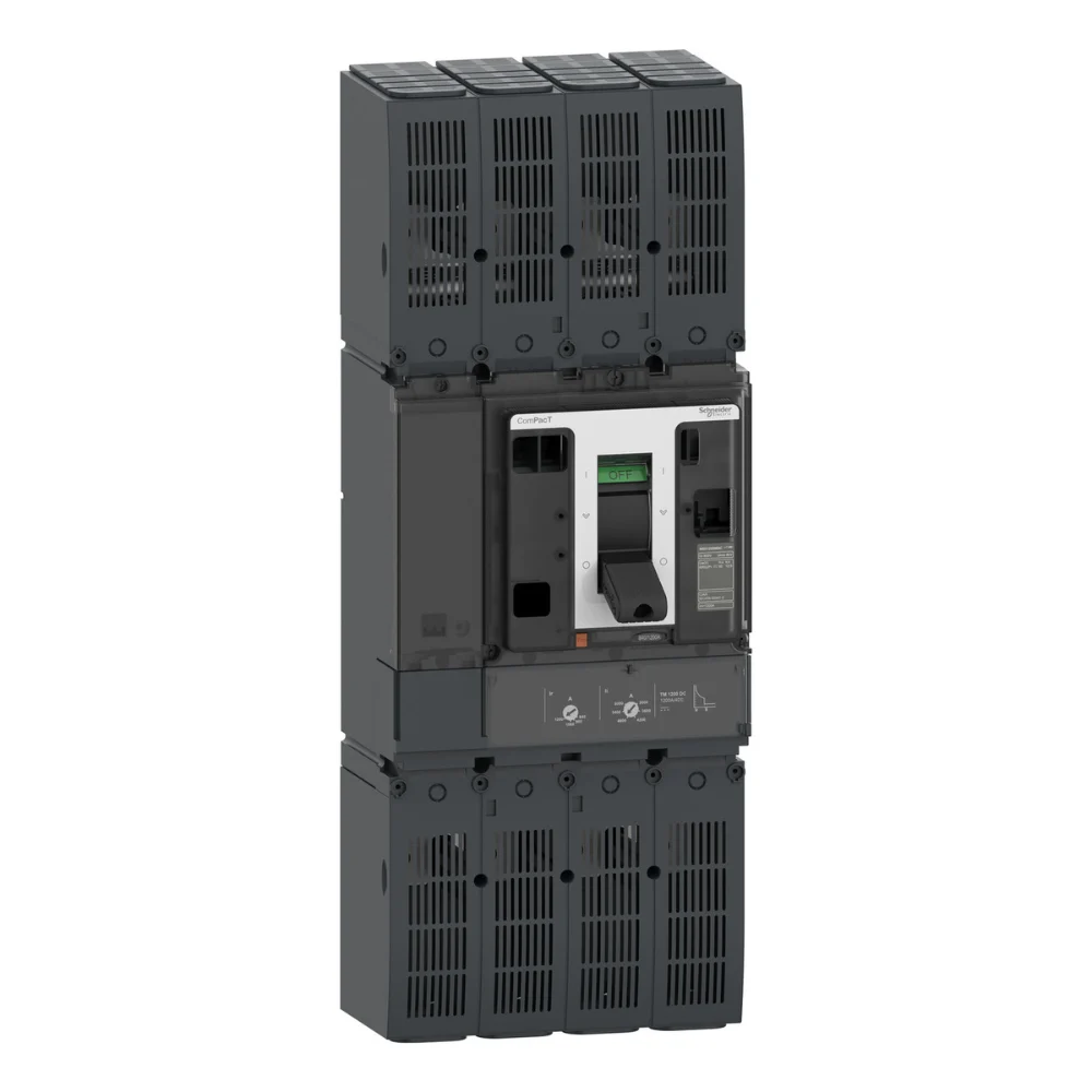 Schneider Electric Compact NSX1200N DC MCCB 1200A, 2 Pole, 50 kA ...