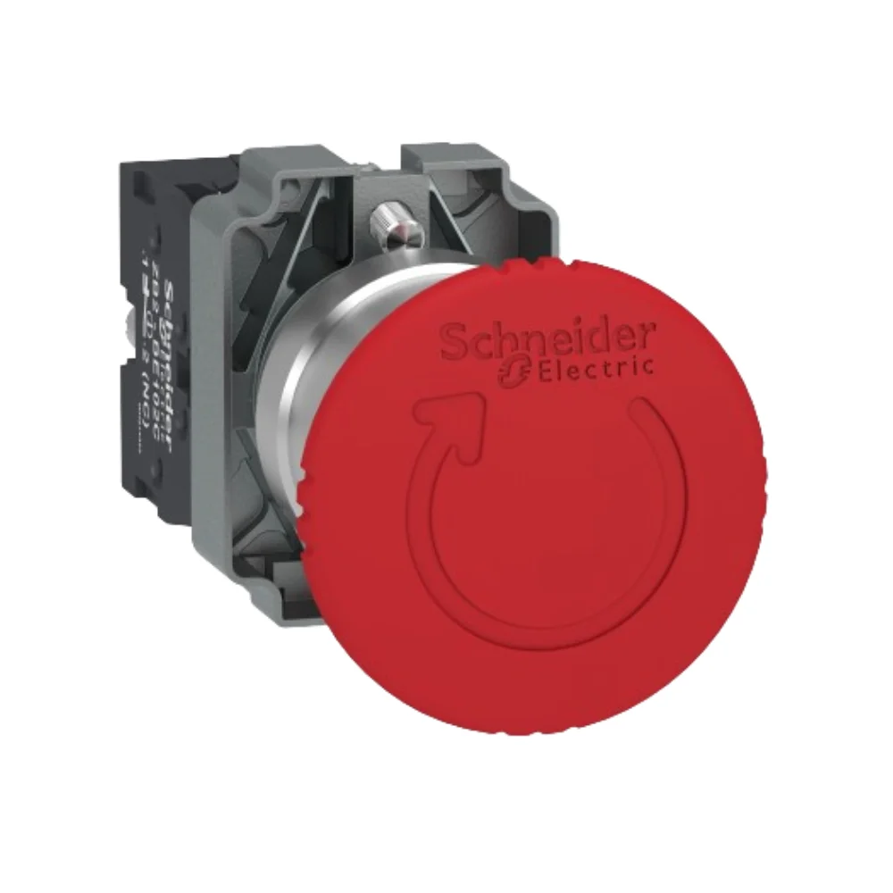 Buy Schneider Electric XB2BS8442C 22 Mm Red Emergency Stop Push Button ...