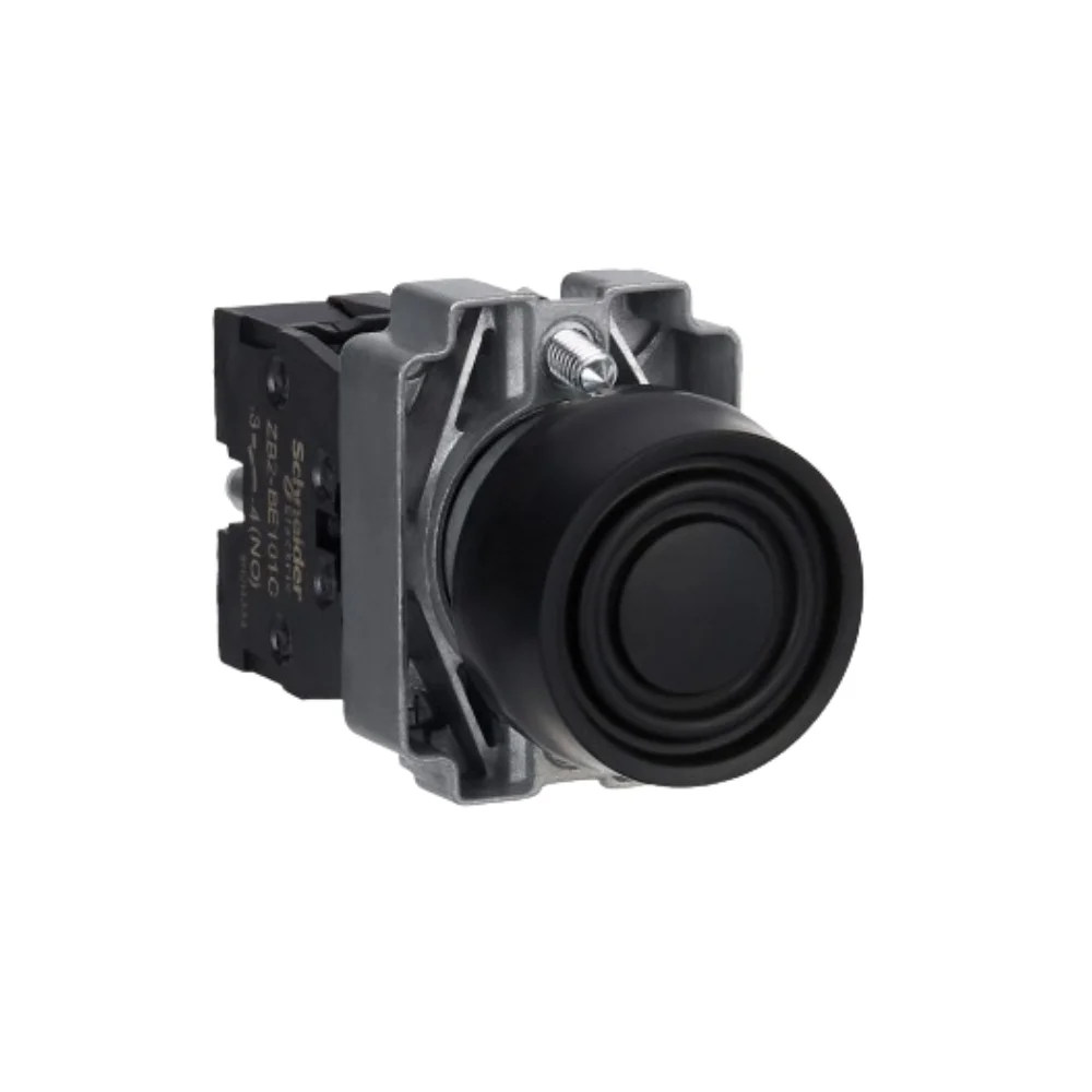 Buy Schneider Electric XB2BP21C 22 Mm Black Push Button Online at Best ...