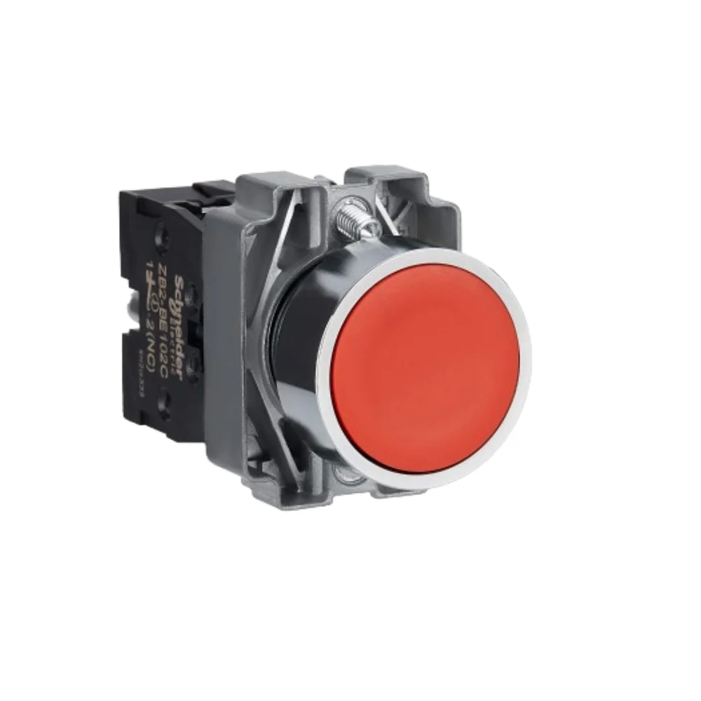 Buy Schneider Electric XB2BA42C 22 Mm Red Push Button Online at Best Price