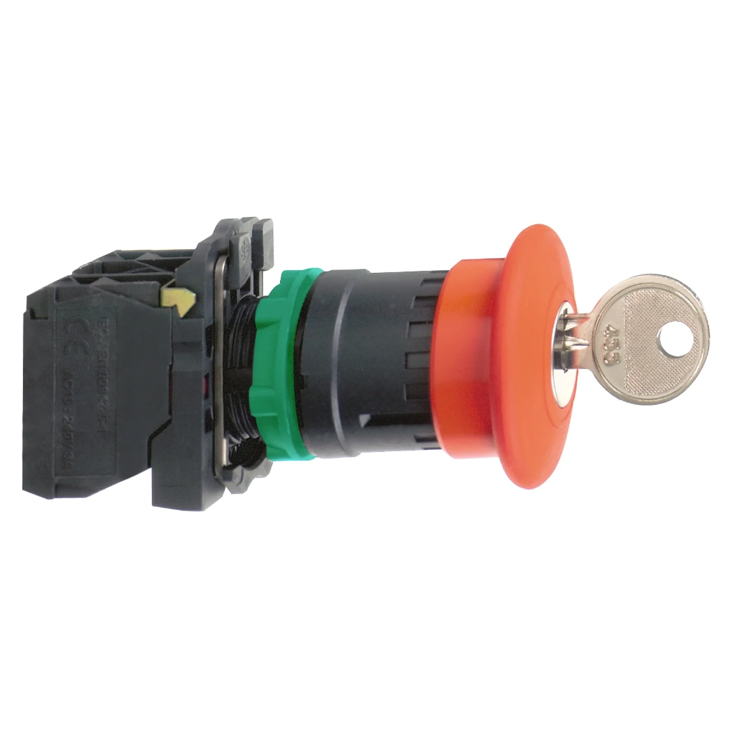 Buy Schneider Harmony XB5AS142N Red Emergency Switching Off Non ...