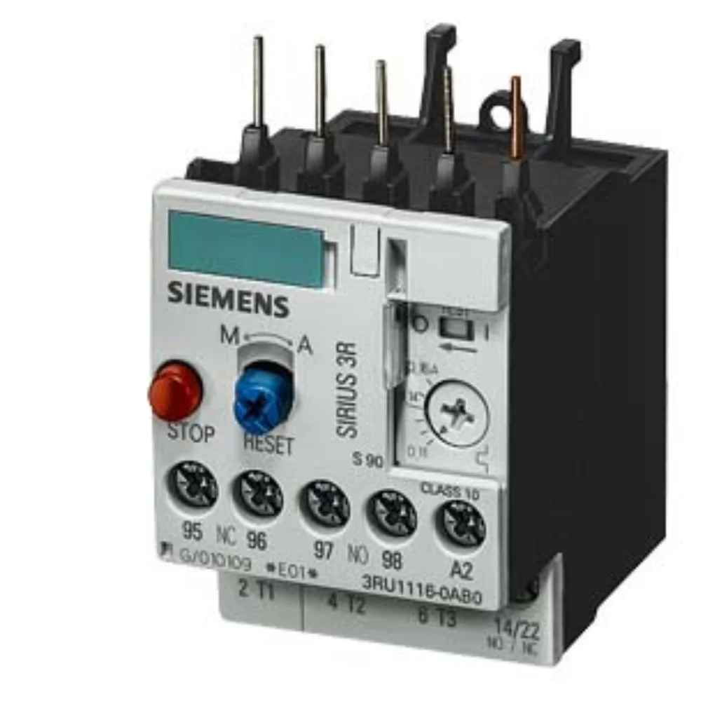 Buy Siemens 3RU1116-1GB0 4.5-6.3 Amp Thermal Overload Relay Online