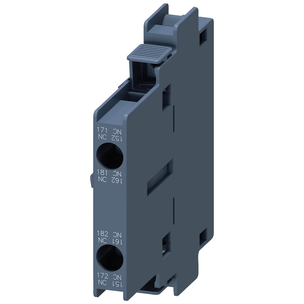Siemens Sirius Auxiliary Contact Block 2 NC, Suitable For 3RT1.5 & 3RT1.7 Contactor, Size S6-S12 ...