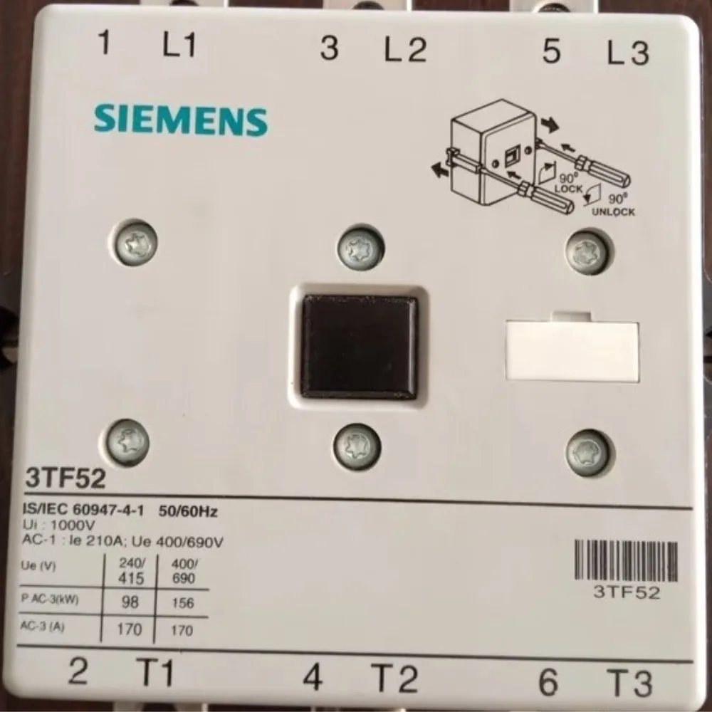 Buy Siemens 3TF52020AD0 170 Amp 3 Pole Power Contactor Online