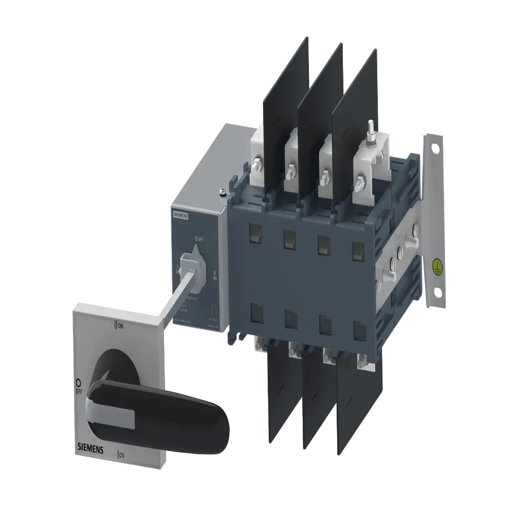 Siemens 3KJ0556-4AA30-0AA0 2000 Amp 4 Pole Manual Onload Changeover Switch