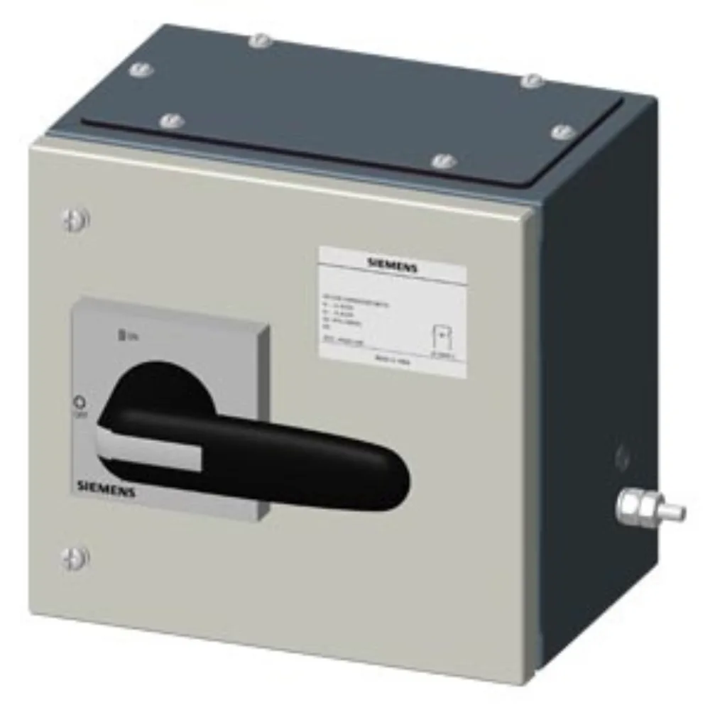 Siemens 3KJ0242-4AA20-1AA0 400 Amp 4 Pole Manual Onload Changeover Switch