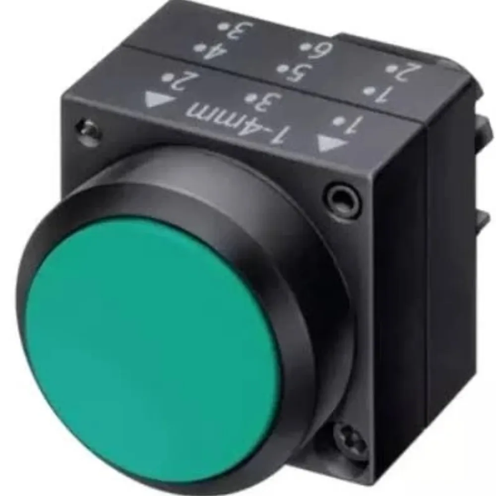 Buy Siemens 3SB 3SB5001-0AE01-0PQ0 Green Illuminated Push Button ...