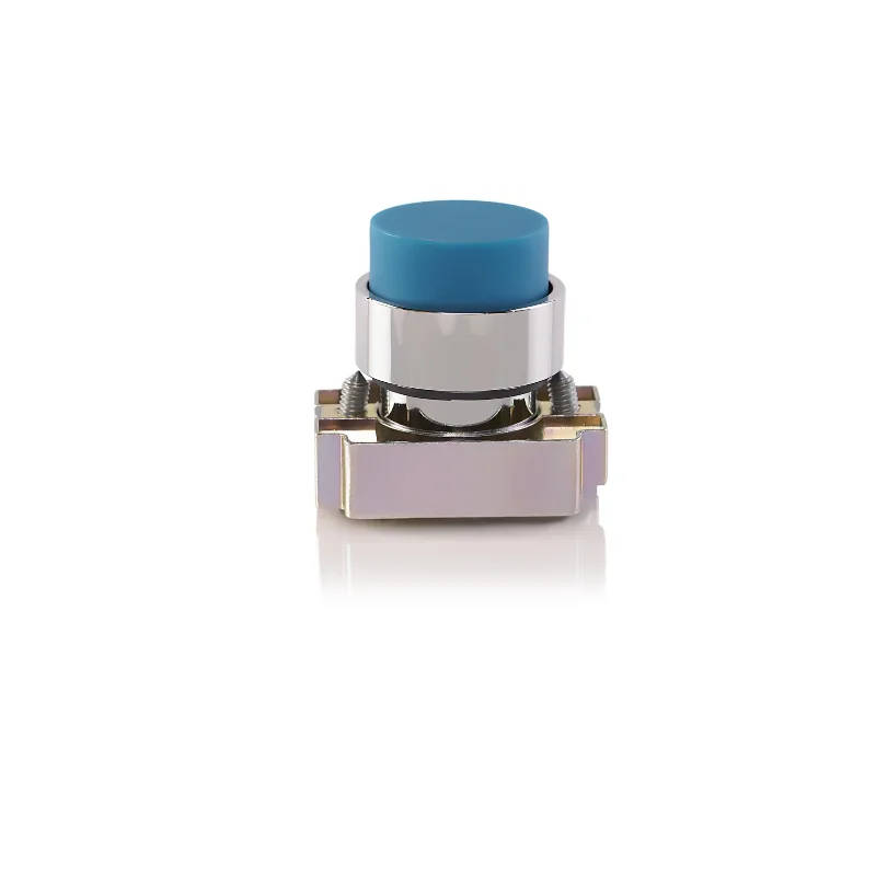 Buy Teknic Metallic Series 2AP6 Blue Momentary push button Actuator Online