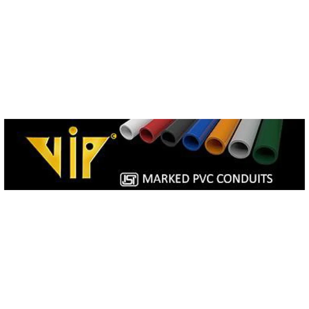 Buy VIP 50mm Red Round Conduit FRLS PVC Pipe Online at Best Price