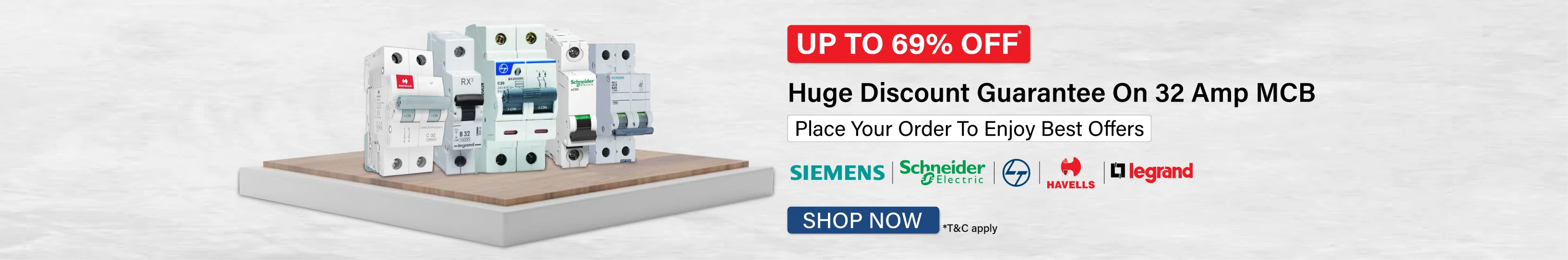 Buy 32 Amp MCB Online at Best Price in India |Eleczo.com