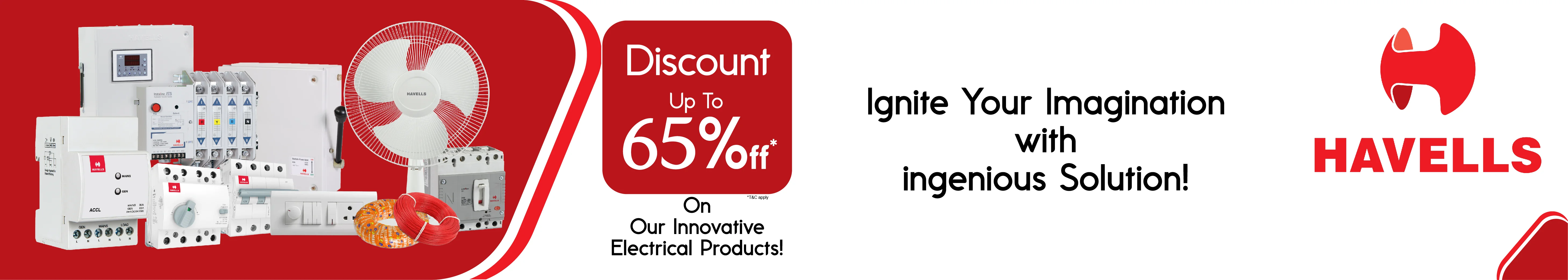 Buy Havells Electrical Products Online at Best Price in India |Eleczo.com