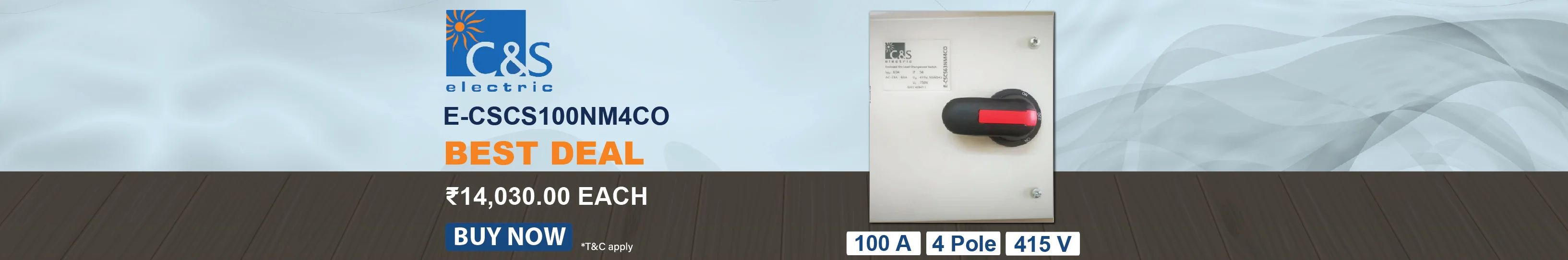 Buy Genuine 100 Amp Changeover Switches at Best price | Eleczo.com