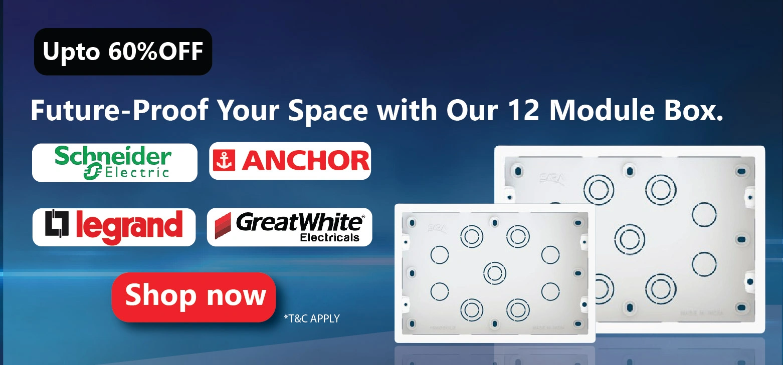 Buy 12 Module Box Online at Affordable Prices in India |Eleczo.com